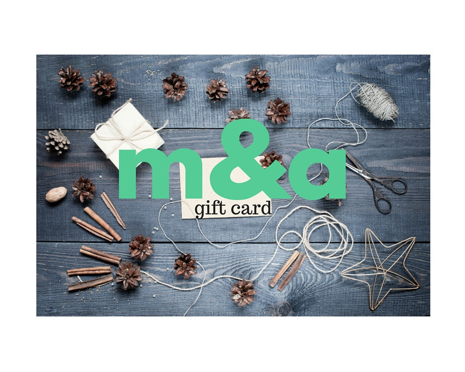 Gift Card – Martha and Ash