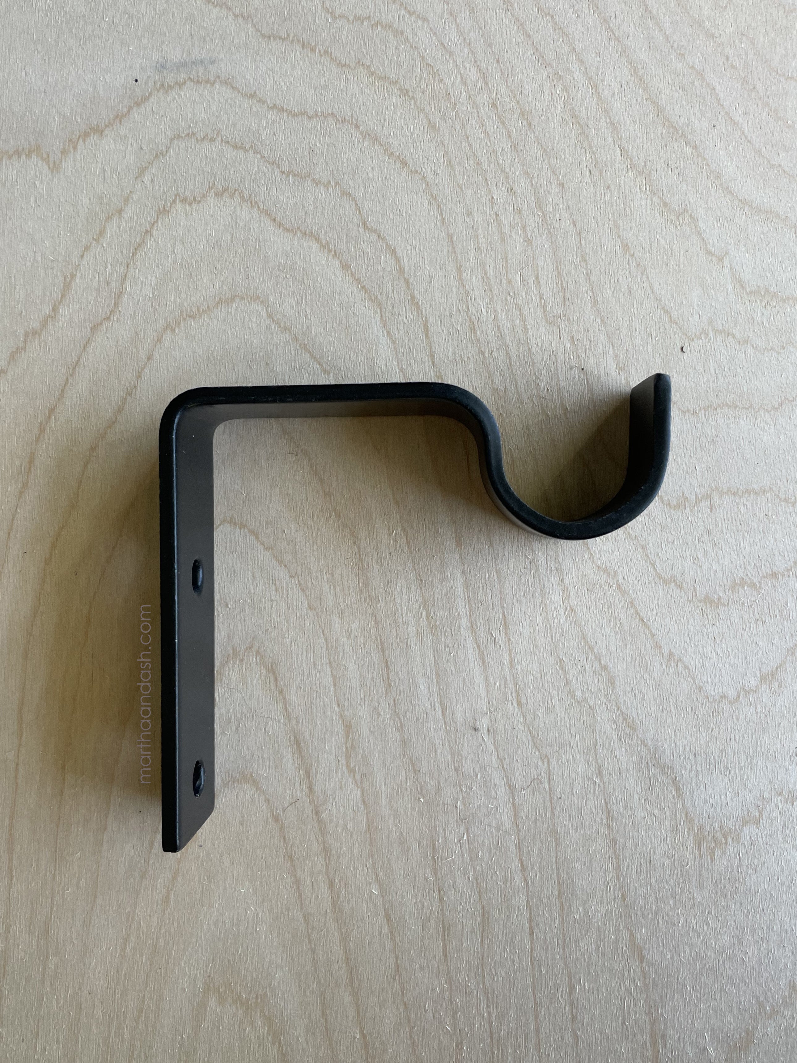 Standard Drapery Rod Bracket – Martha & Ash