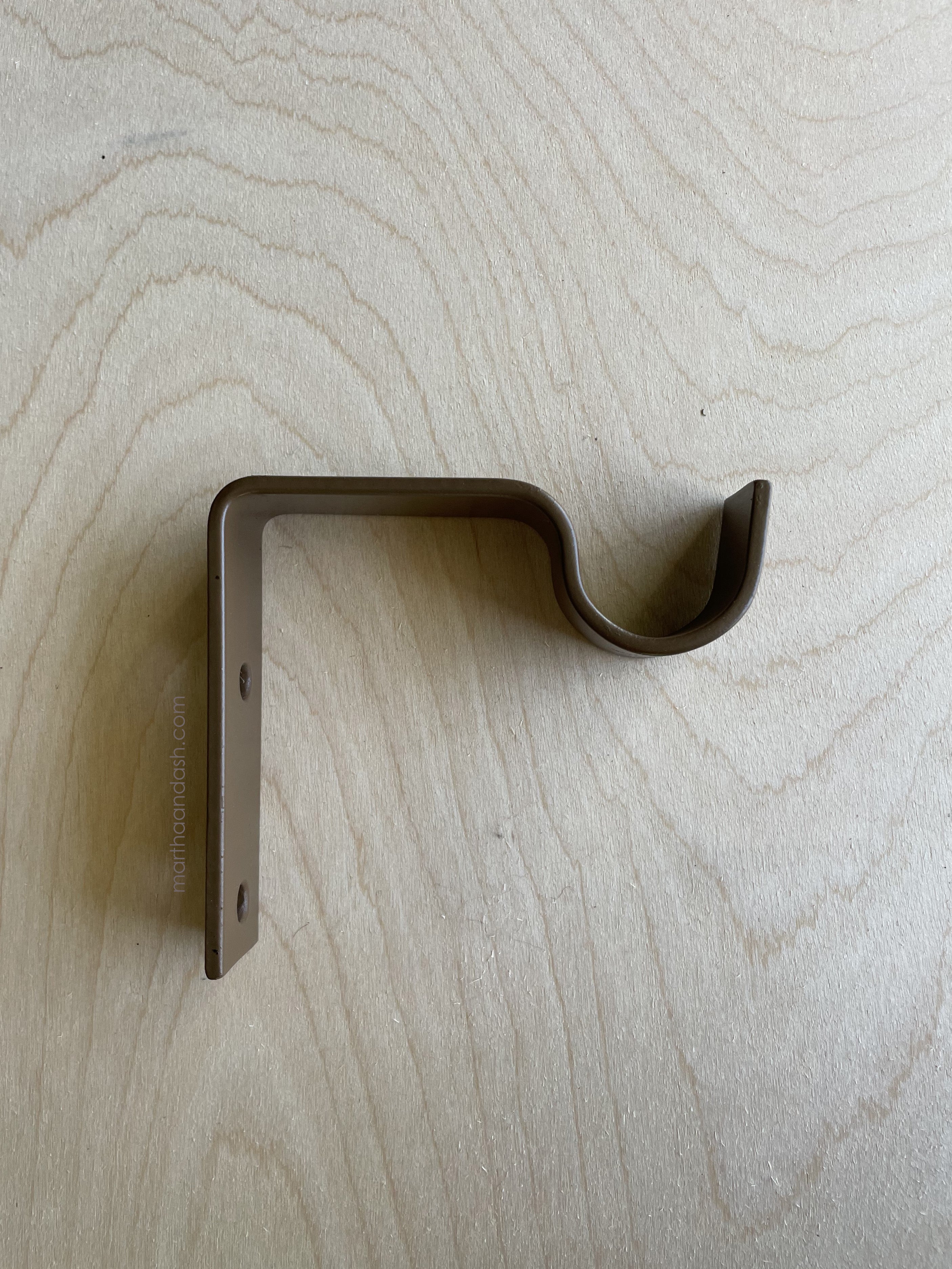 Standard Drapery Rod Bracket – Martha & Ash